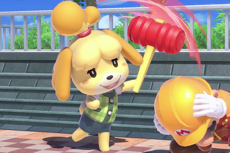Smash Bros Isabelle - myPotatoGames