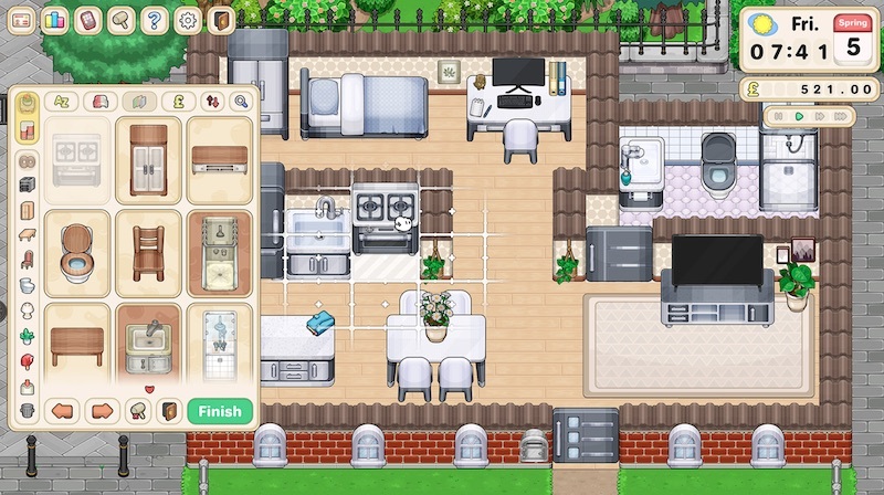 Little Sim World - Home interior - myPotatoGames